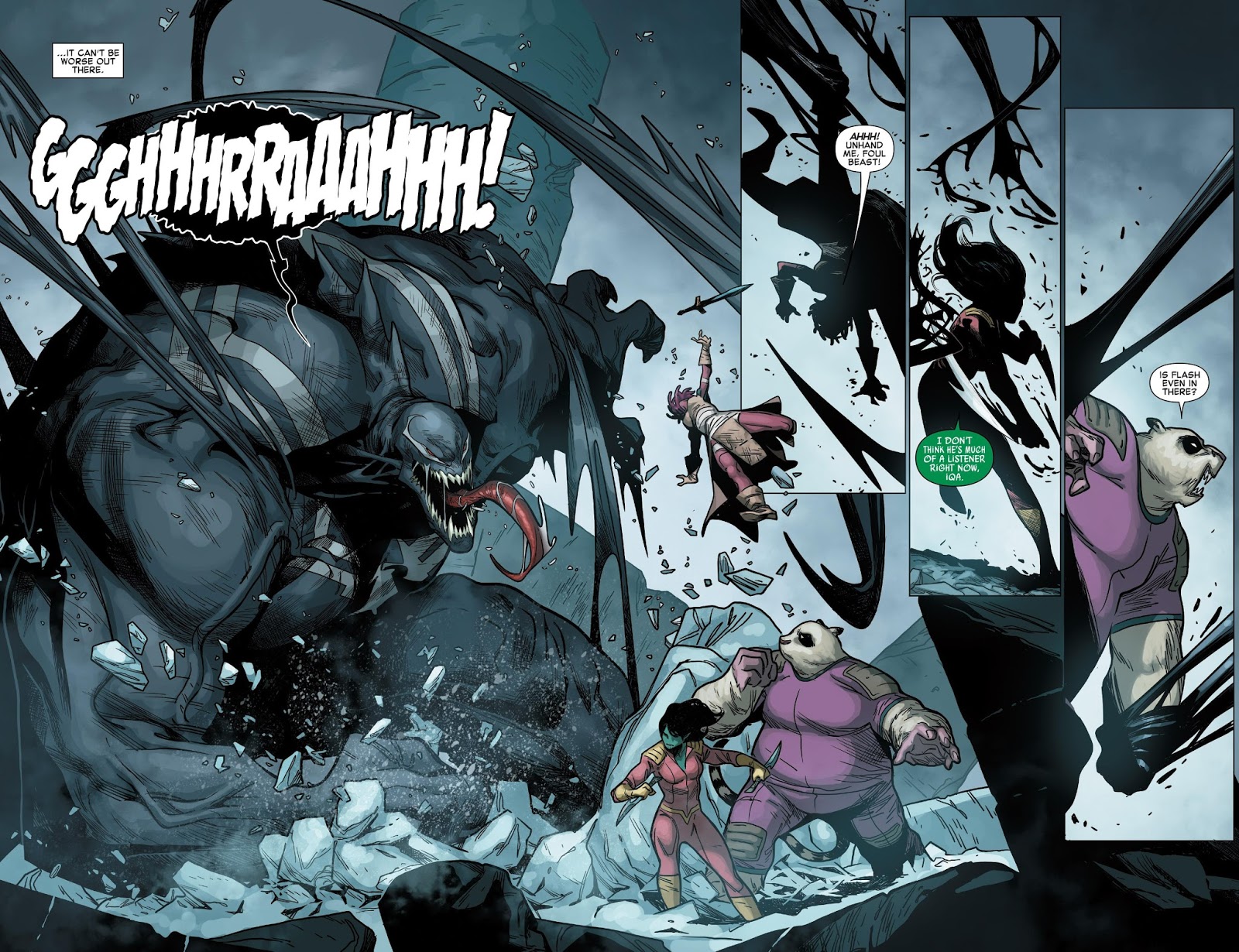 Weird Science DC Comics: Venom Space Knight #9 Review - Marvel Mondays