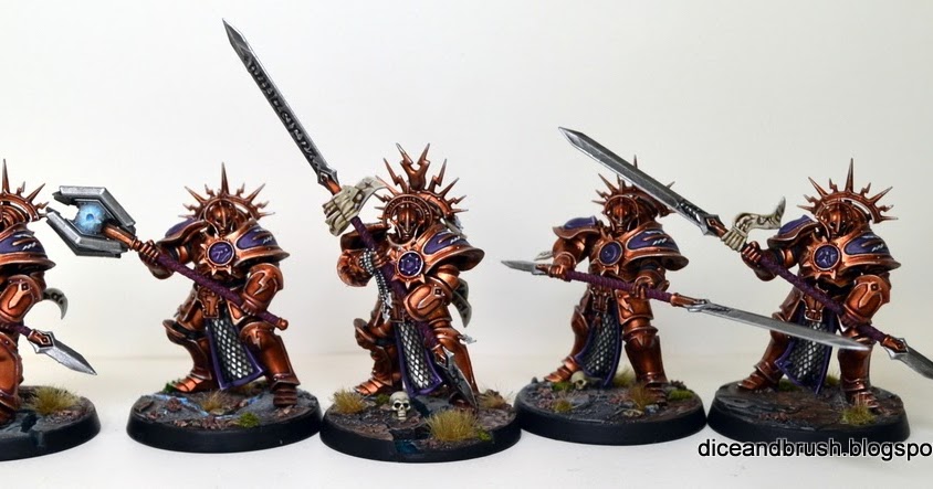 Dice and Brush: Miniature Monday: Stormcast Eternals Paladin Protectors