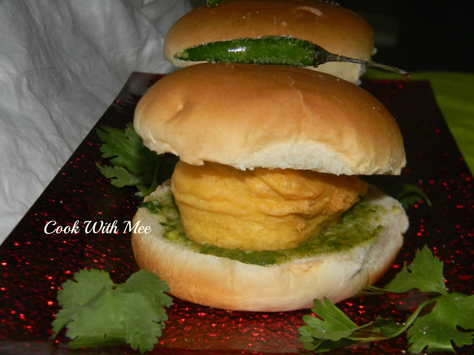 Cook With Poulamee: Vada Pao or Indian Burger