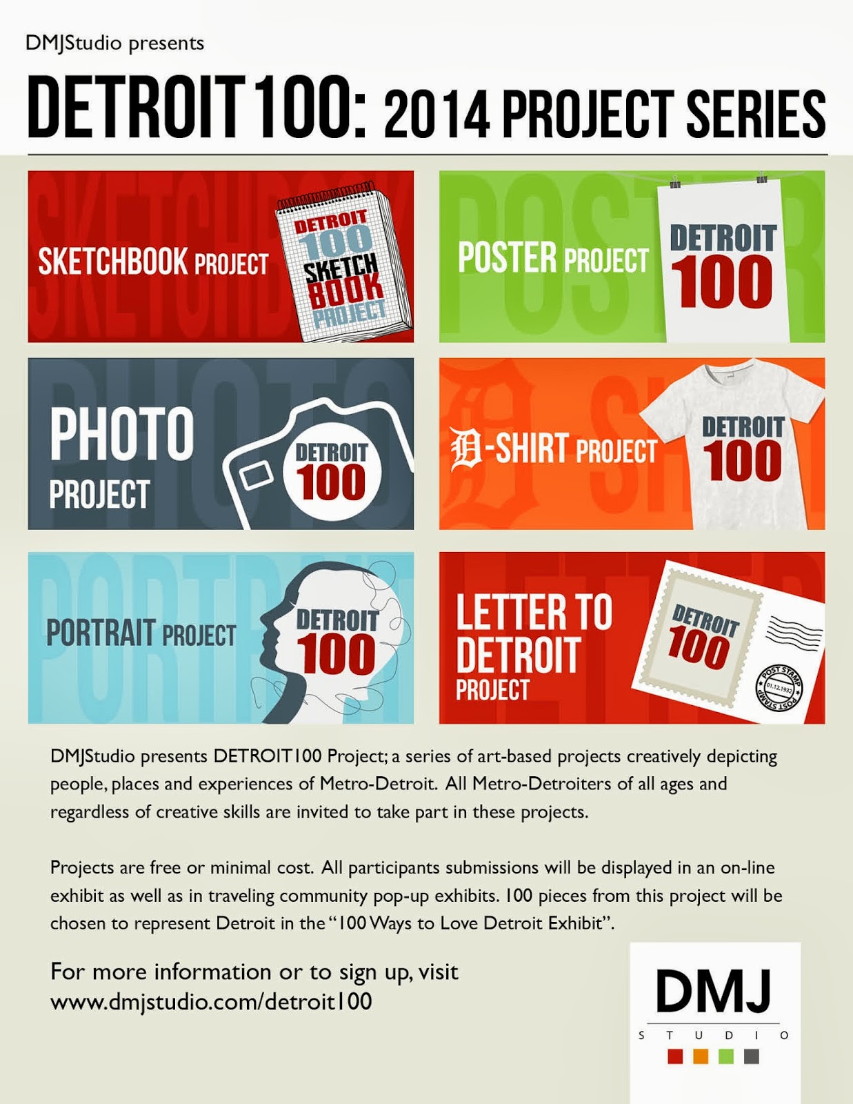Positive Detroit: Attention Creatives: DMJStudio Presents 2014 ...