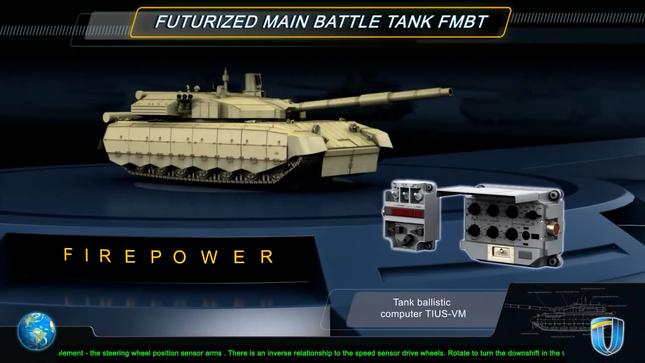 Glavcom: TIUS-VM tank ballistic system