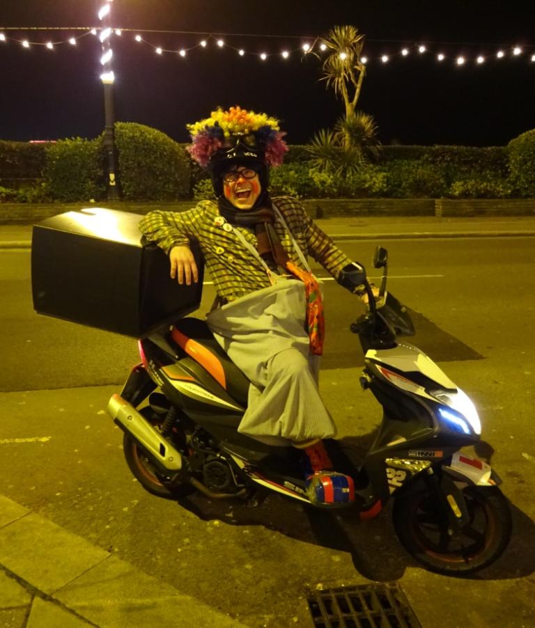 The Ham and Egger Files: Clown on a Moped