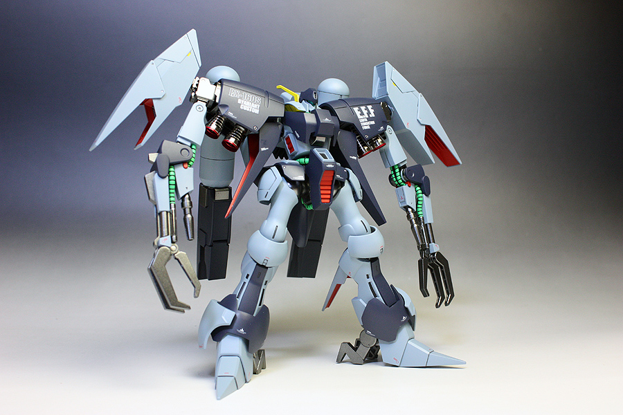 GUNDAM GUY: HGUC 1/144 Byarlant Custom - Painted Build