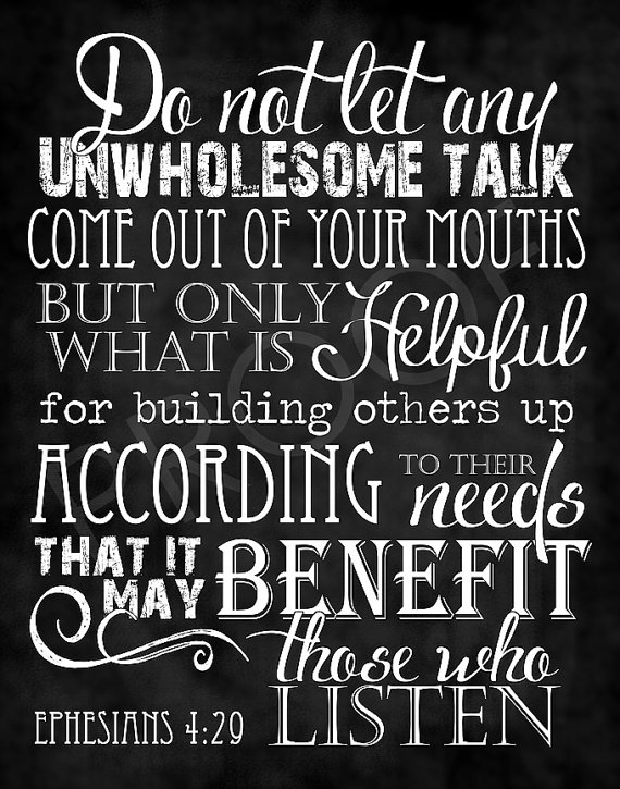 Spread the Word by KJ: Ephesians 4: Bear with One Another in Love