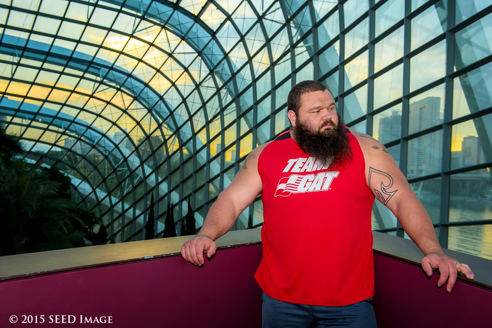 Seed Writes....: World Pro Strongman Robert Oberst was here in ...