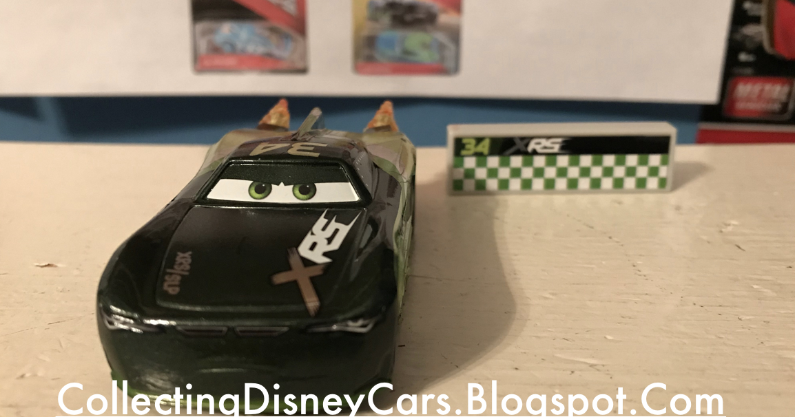 Collecting Disney Cars: XRS Rocket Racing Steve "Slick" LaPage with ...