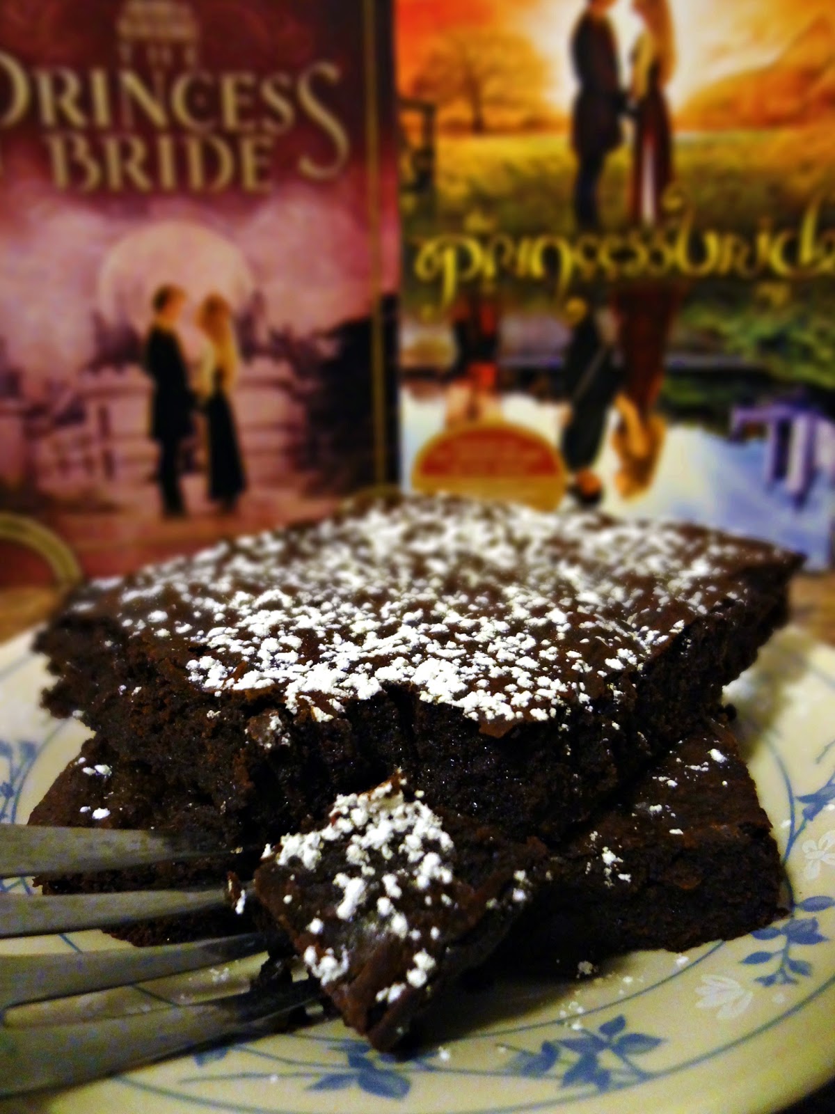 The Cooking Actress: Big Cocoa Brownies (aka Iocane-Dusted Brownies of ...