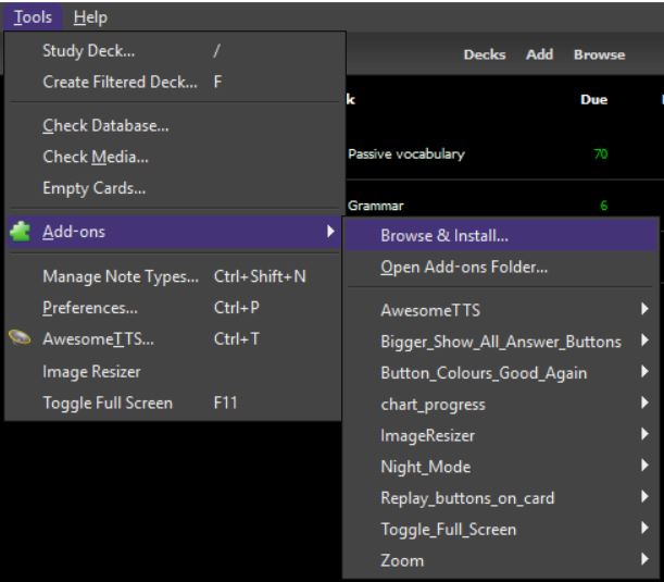/d3v/log: How to make answer buttons more fitted to touchscreens in Anki.