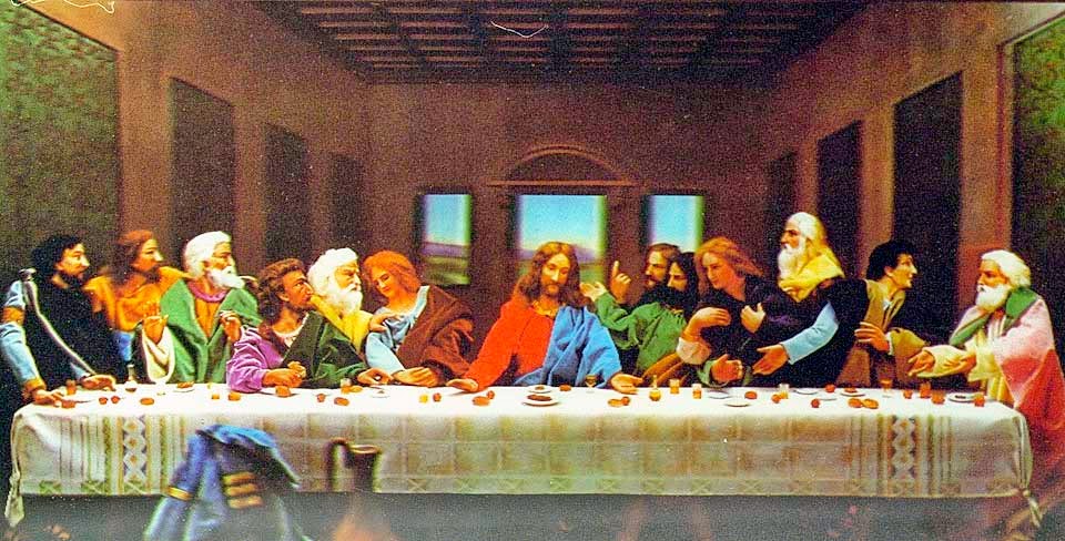 Skjærtorsdag - Nattverdens innstiftelse - Jesus ber for de troende