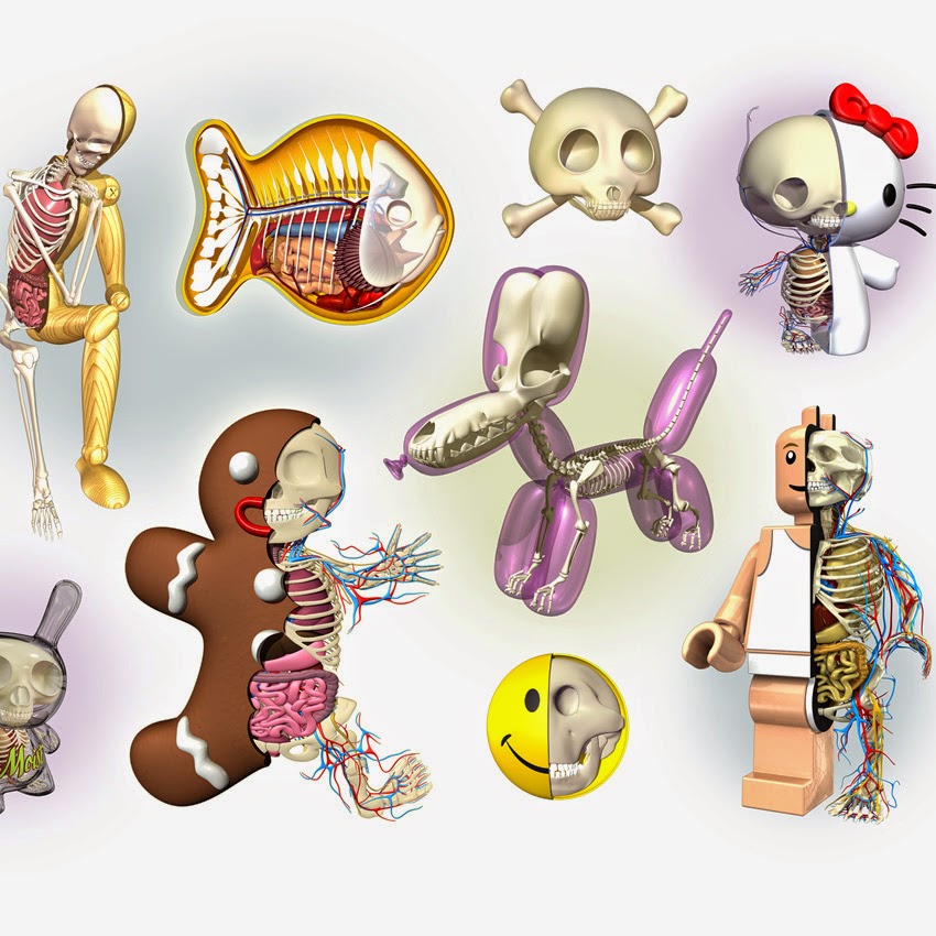 INSIDE THE ROCK POSTER FRAME BLOG: Jason Freeny Digital Dissection ...