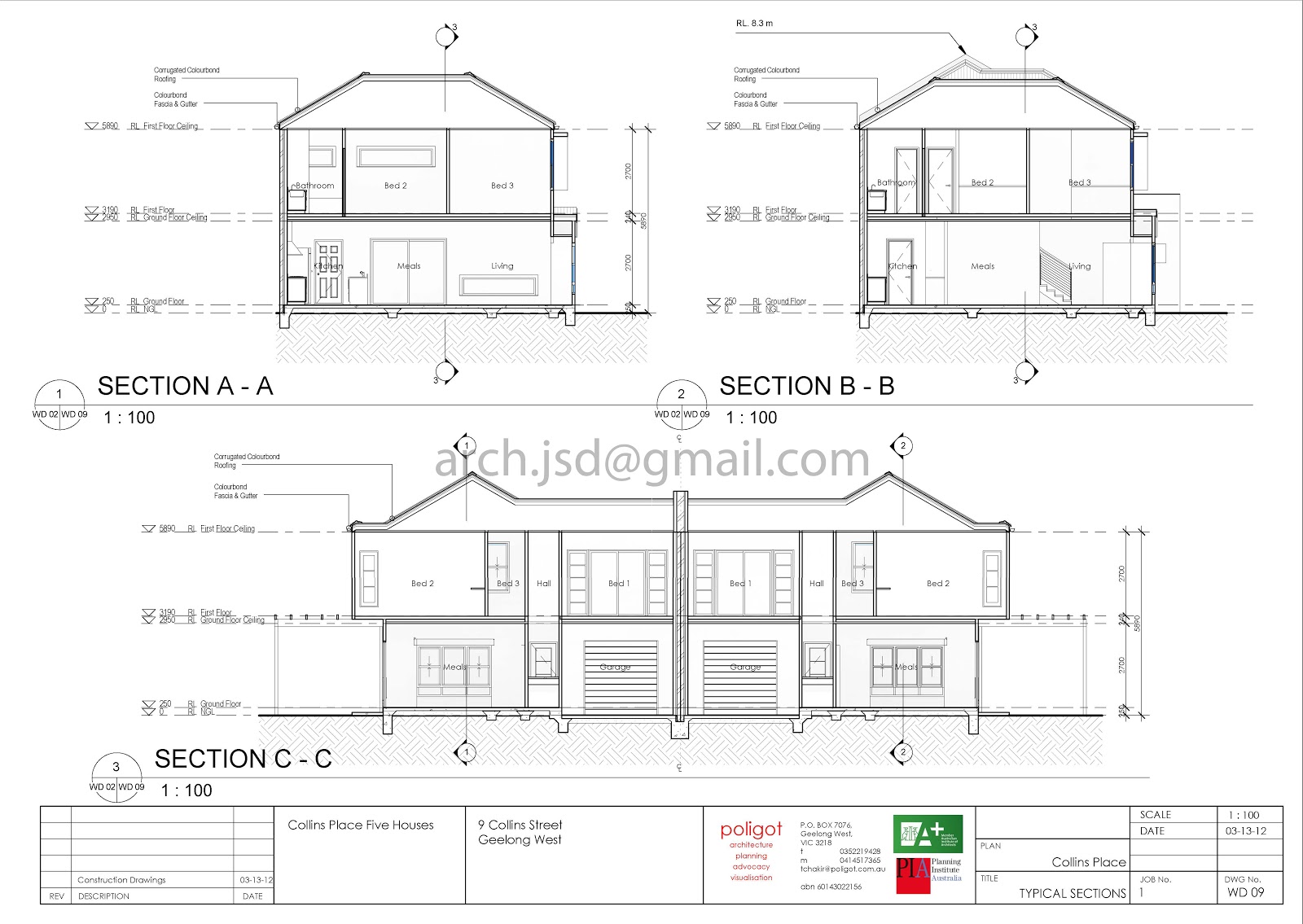 Duplex Construction Drawings