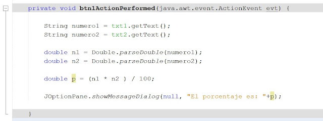 Cómo calcular porcentaje de un número en Java (Tanto por ciento)