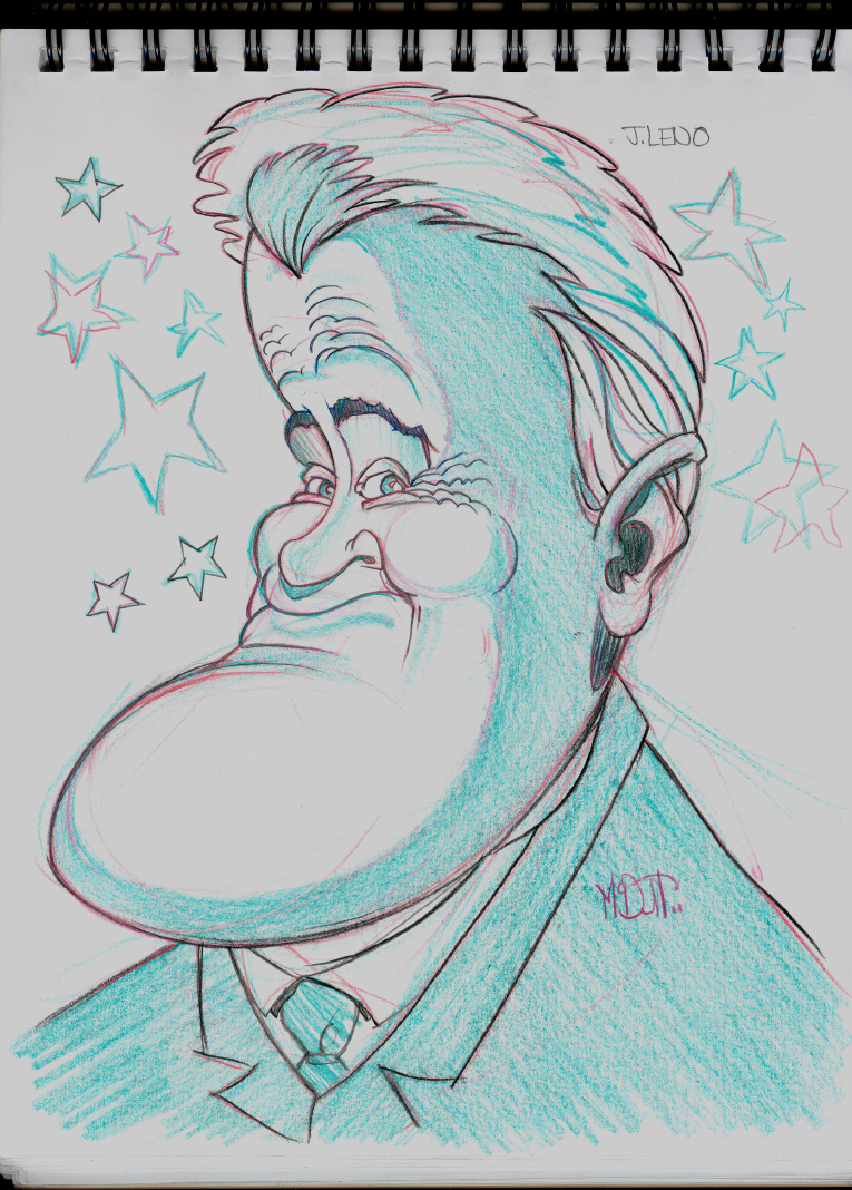 Sketches and Scribbles by Jim McDermott: Jay Leno
