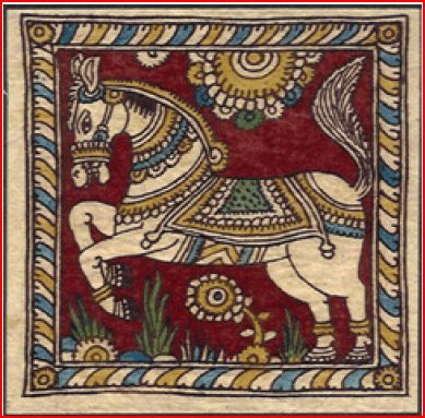 My Textile Notes: Joy of Kalamkari Handpainting