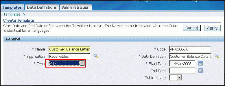 Creating Reports in Oracle E-Business Suite Using XML Publisher ~ Oracle Developer/DBA Tools