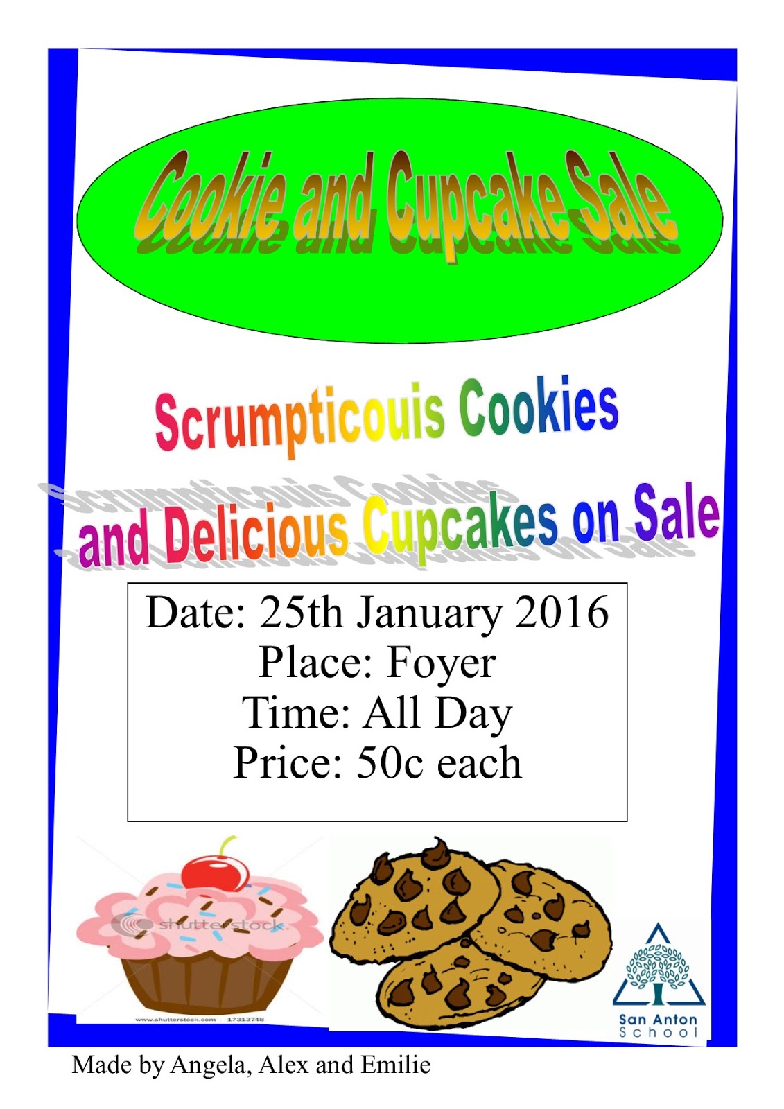 IT at San Anton School: Grade 5 students create Notices for Fund ...