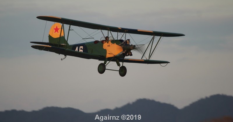 NZ Civil Aircraft: Polikarpov PO-2 takes flight
