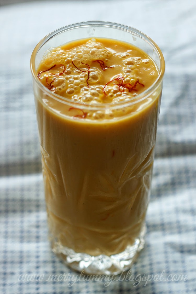 Merry Tummy: Mango Milkshake
