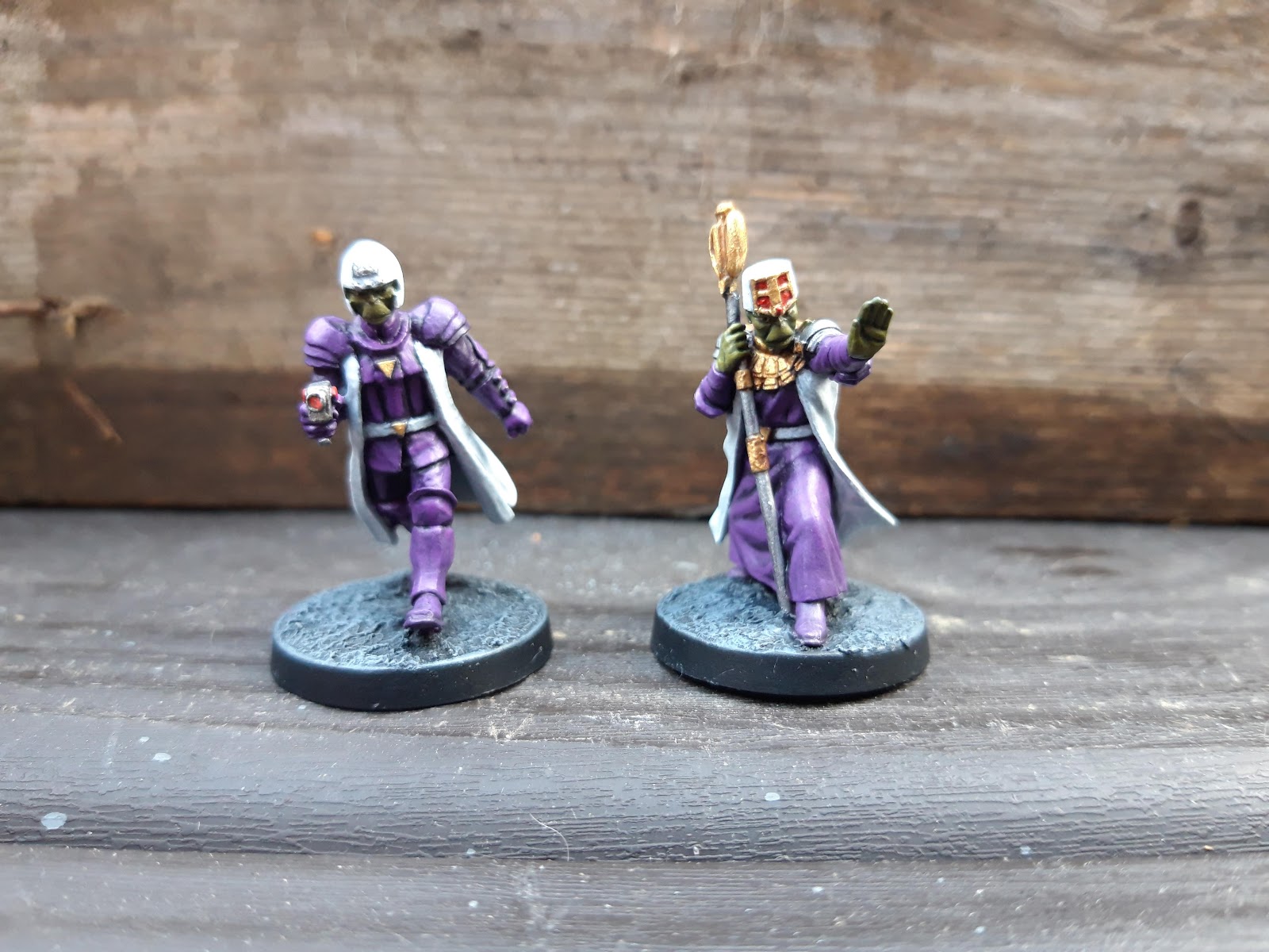 Brummie's Wargaming Blog: Alien Invasion Cast for 7TV