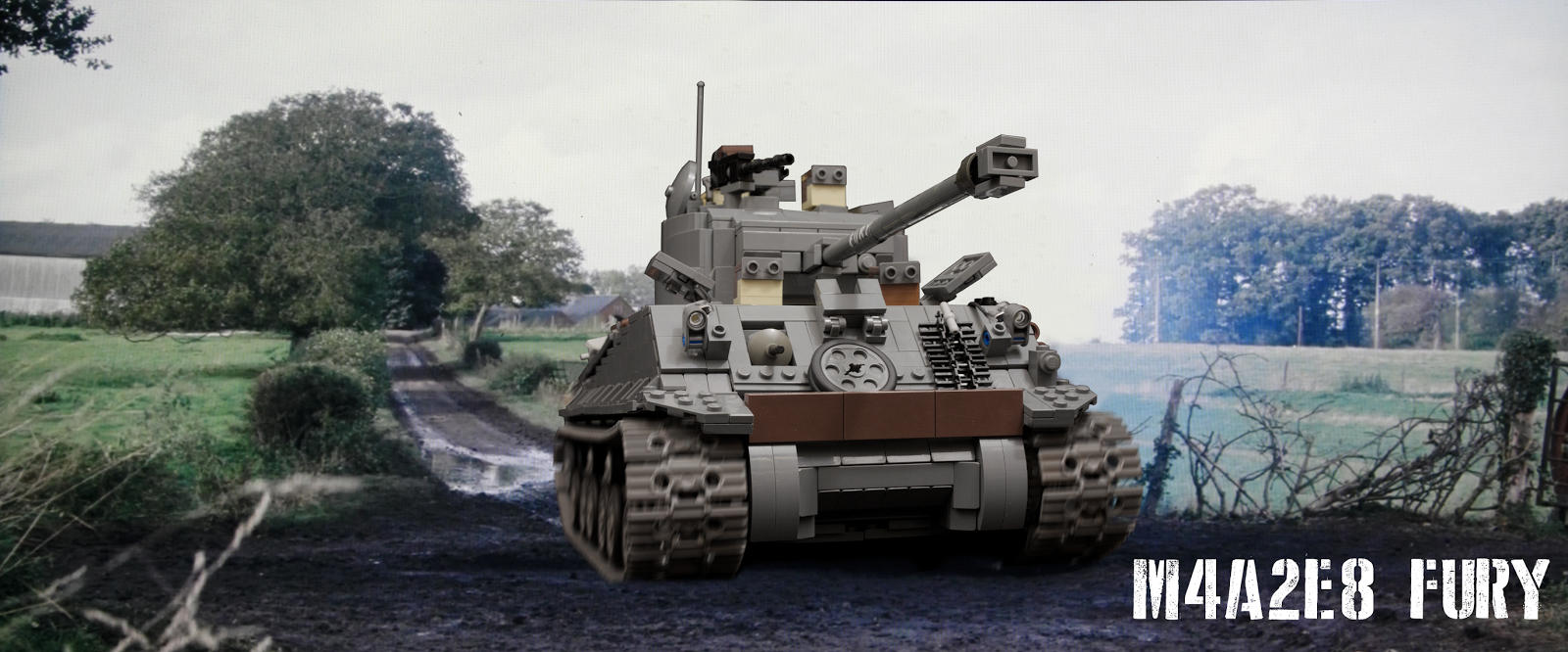 Tommy Styrvoky's MOCs: M4A2E8 FURY Sherman Tank