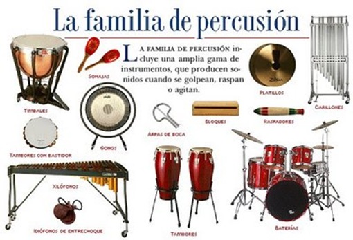 Instrumentos de la Orquesta: Percusión