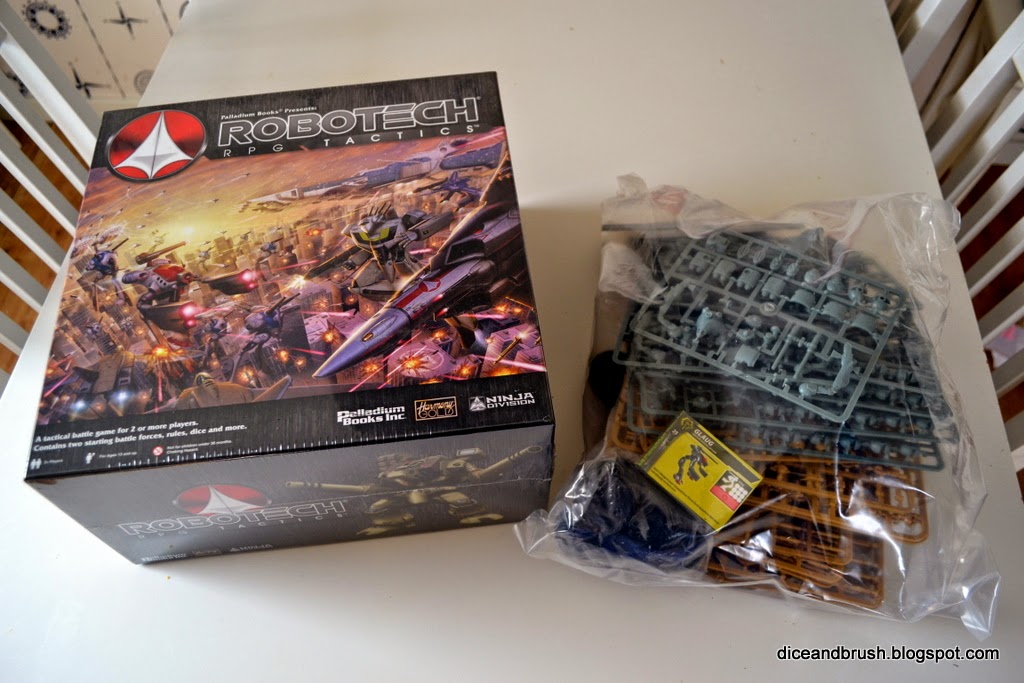 Dice and Brush: Robotech RPG Tactics is here!