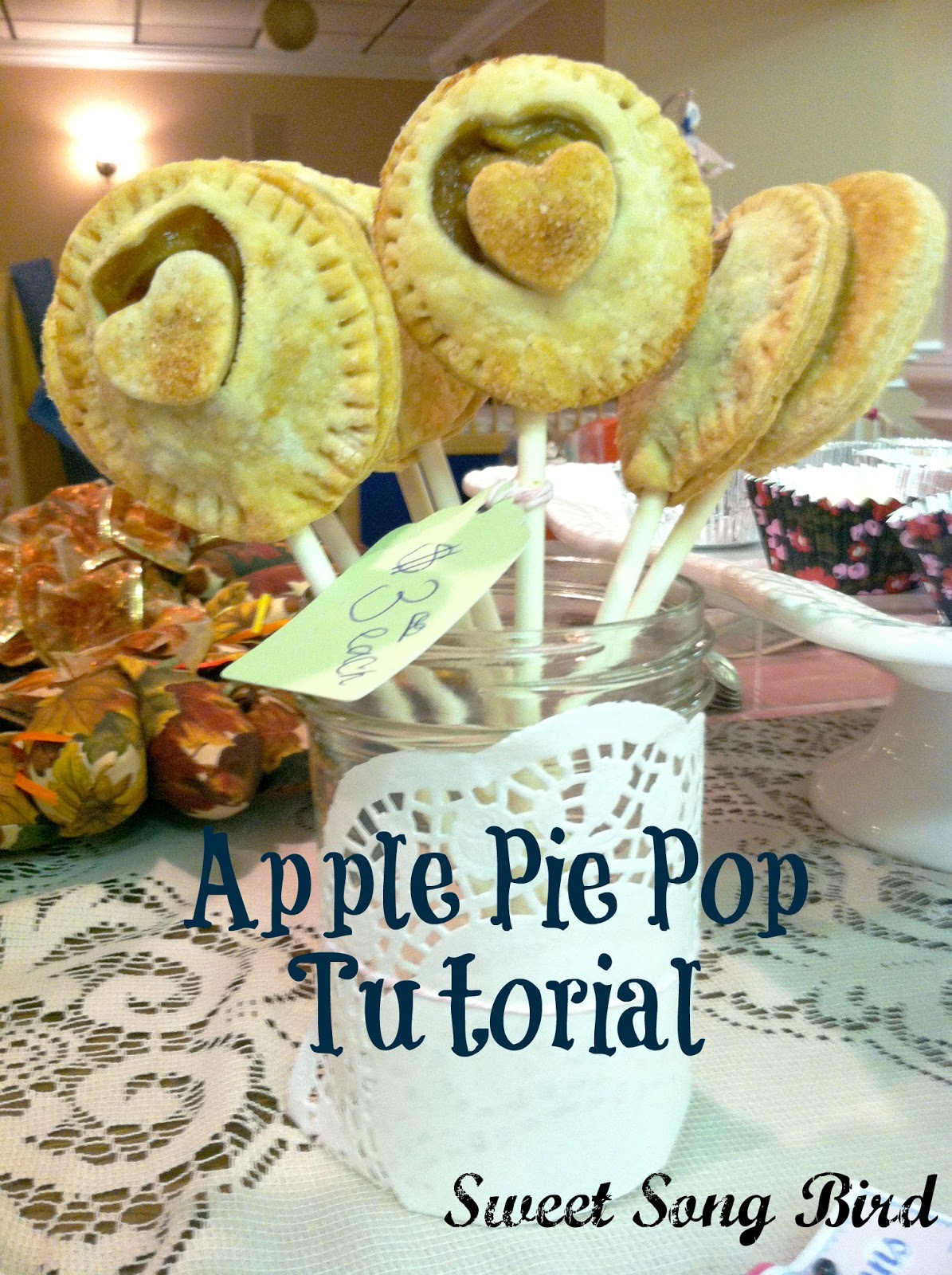 Handmade by Hilani: Apple Pie Pop Recipe {Via Evey's Creations}