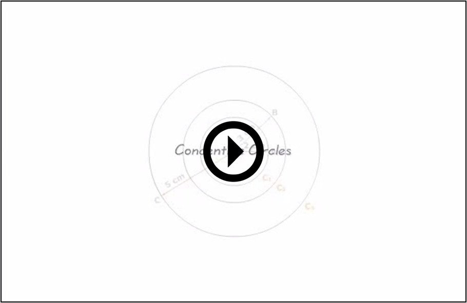 Maths Made Easy: What do you mean by Concentric Circles?