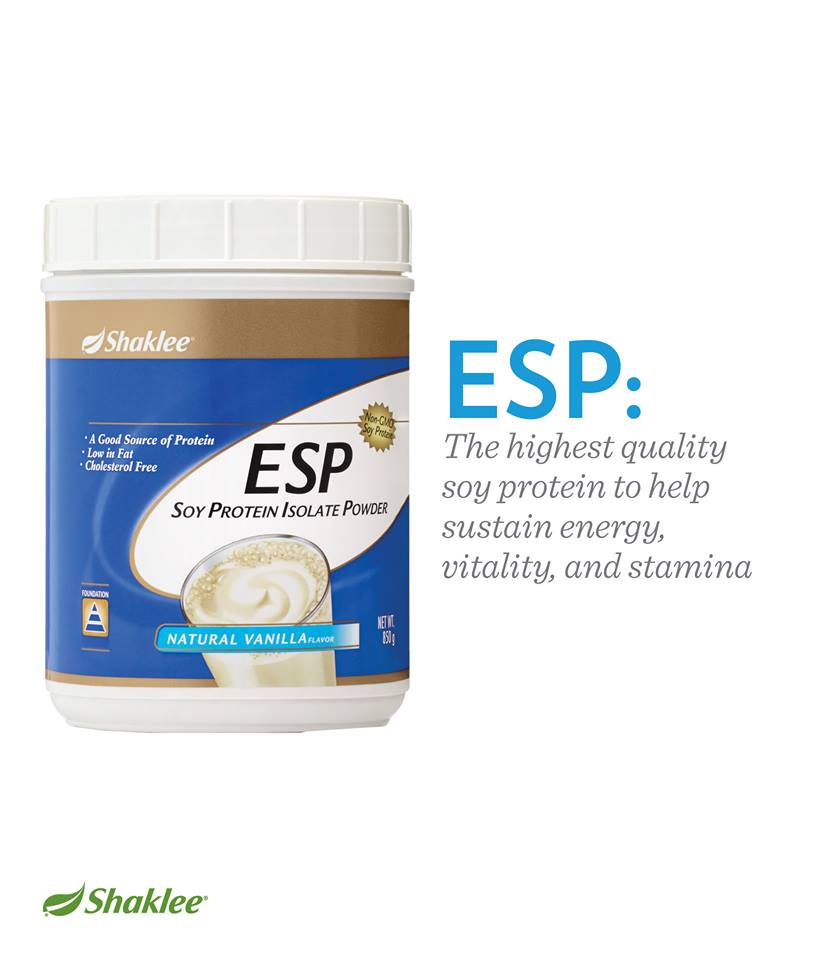 Produk Shaklee: 8 Keistimewaan Protein Soya ESP - Amizah Azid