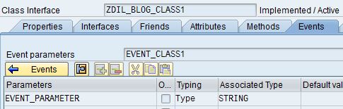SAP ABAP ISU: OO ABAP: Event with Parameter