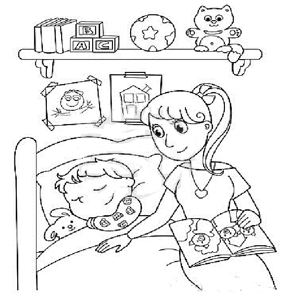 IMAGINI de colorat cu Familia pentru saptamana Eu si familia mea ...