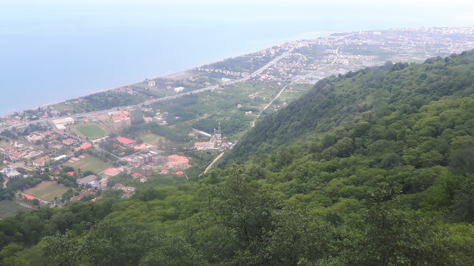 Planete Joce en Iran: Ramsar (2) - La mer - Le cable car