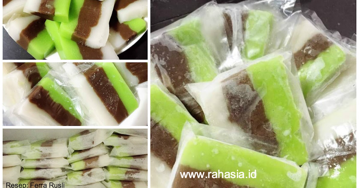 Resep Indonesia: Resep Es Gabus, Jajanan Masa Kecil Penuh Kenangan