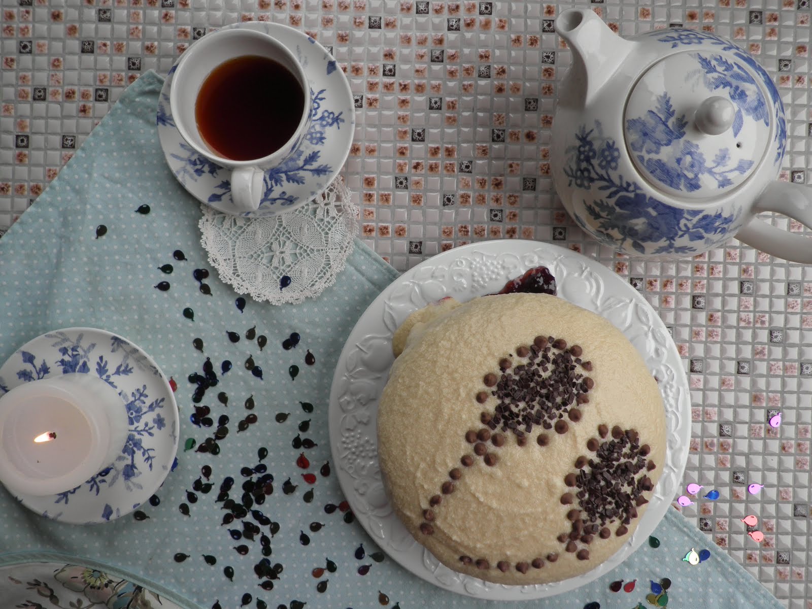 ...With Love and Cake: Tea and Cake Cake.