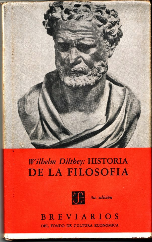 Librería Rashomon: Wilhelm Dilthey: Historia de la filosofía