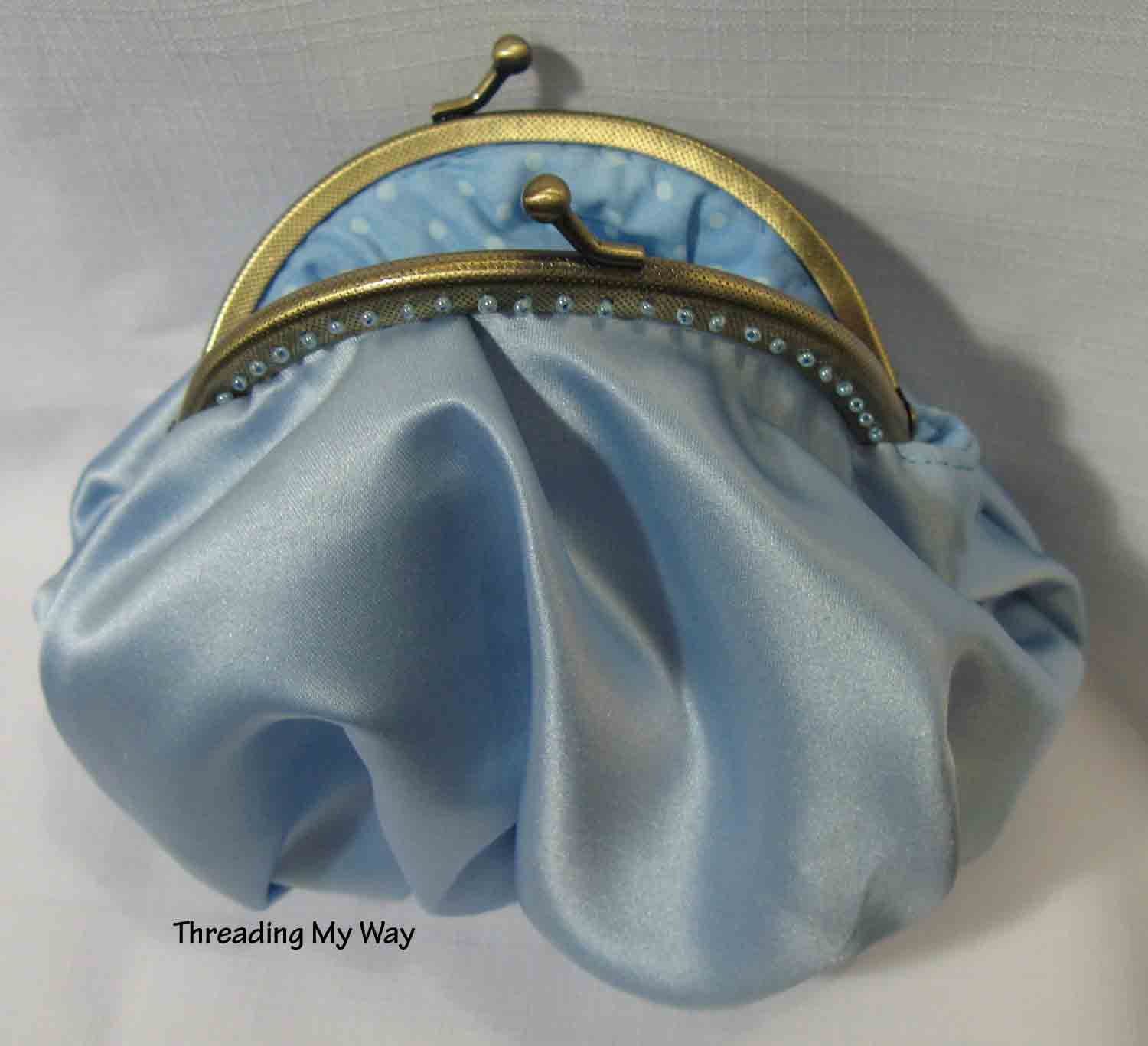 Threading My Way: Frame Purse...