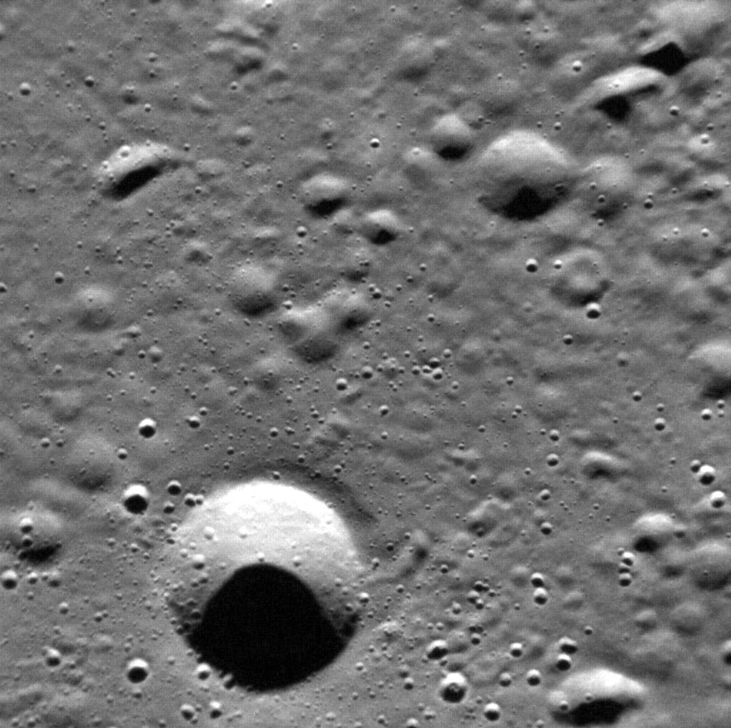 Space, the final frontier: NASA MESSENGER Mercury from orbit image
