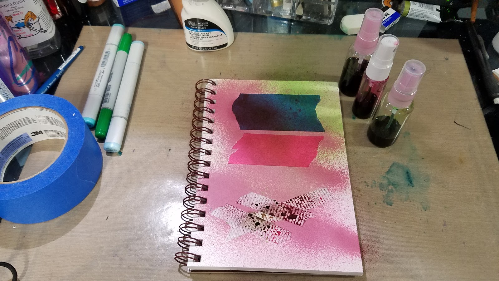 Masking Techniques for Copic Markers