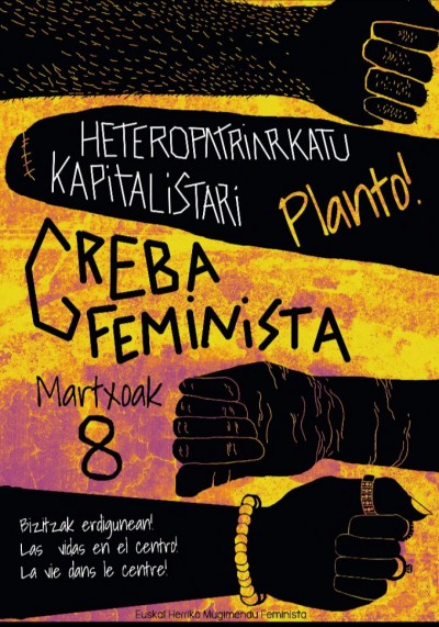 IRUNBERRI GORRIA: Martxoak 8- Greba feminista