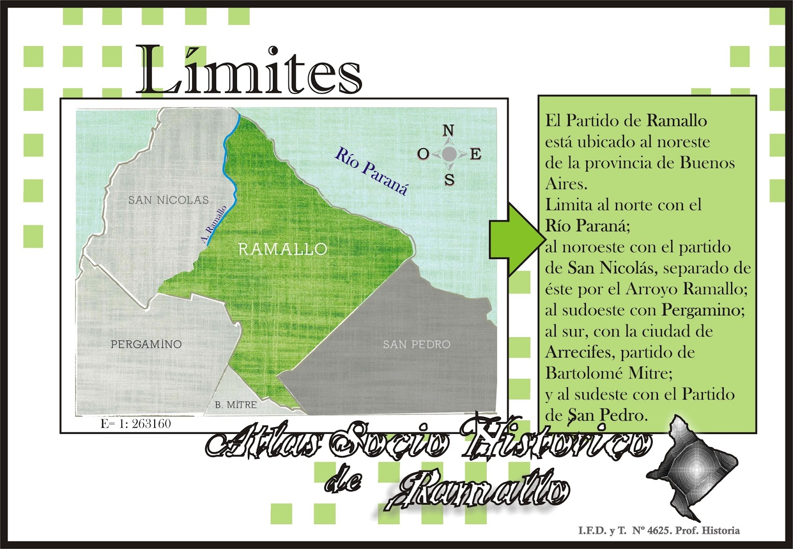 Clase Turista: Mapas temáticos de Ramallo