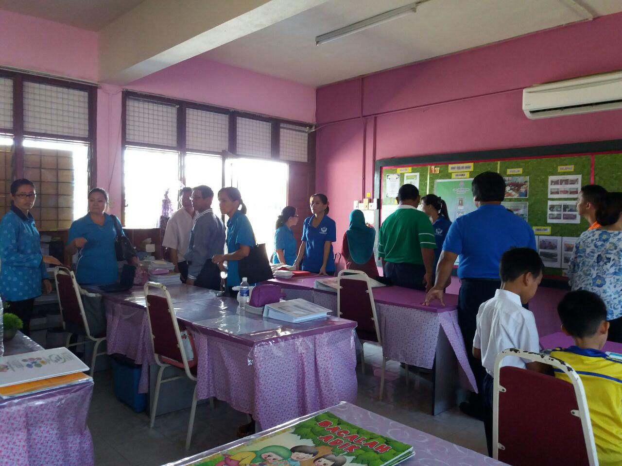 SK PEKAN KENINGAU: Aktiviti lawatan Penanda Aras EKSA & PA 21 dari SK. Sook