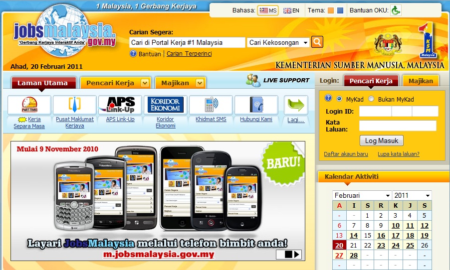 5 laman web carian kerja paling popular di Malaysia | Tips dan info ...