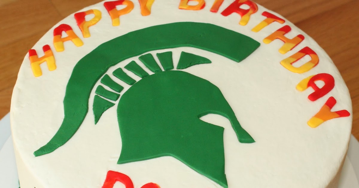 Kake: Michigan State & Back to the Future Cake