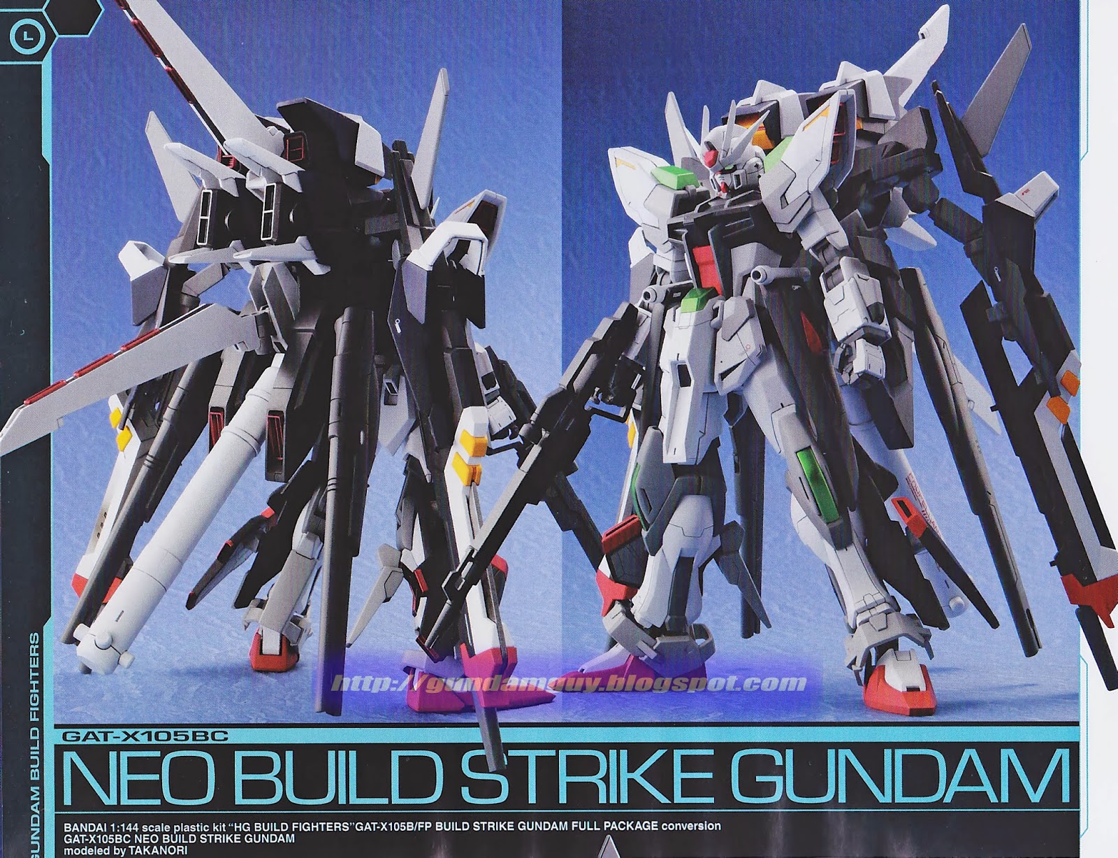 GUNDAM GUY: 1/144 GAT-X105BC Neo Build Strike Gundam - Custom Build ...