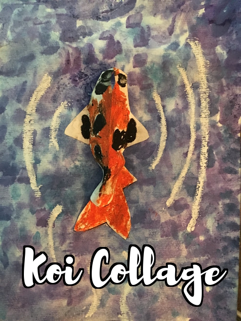 Art from Chaos: Koi Collage