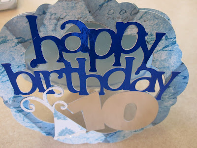 She's a Sassy Lady: Gyspy Made Simple - Window Card, Circle Shape