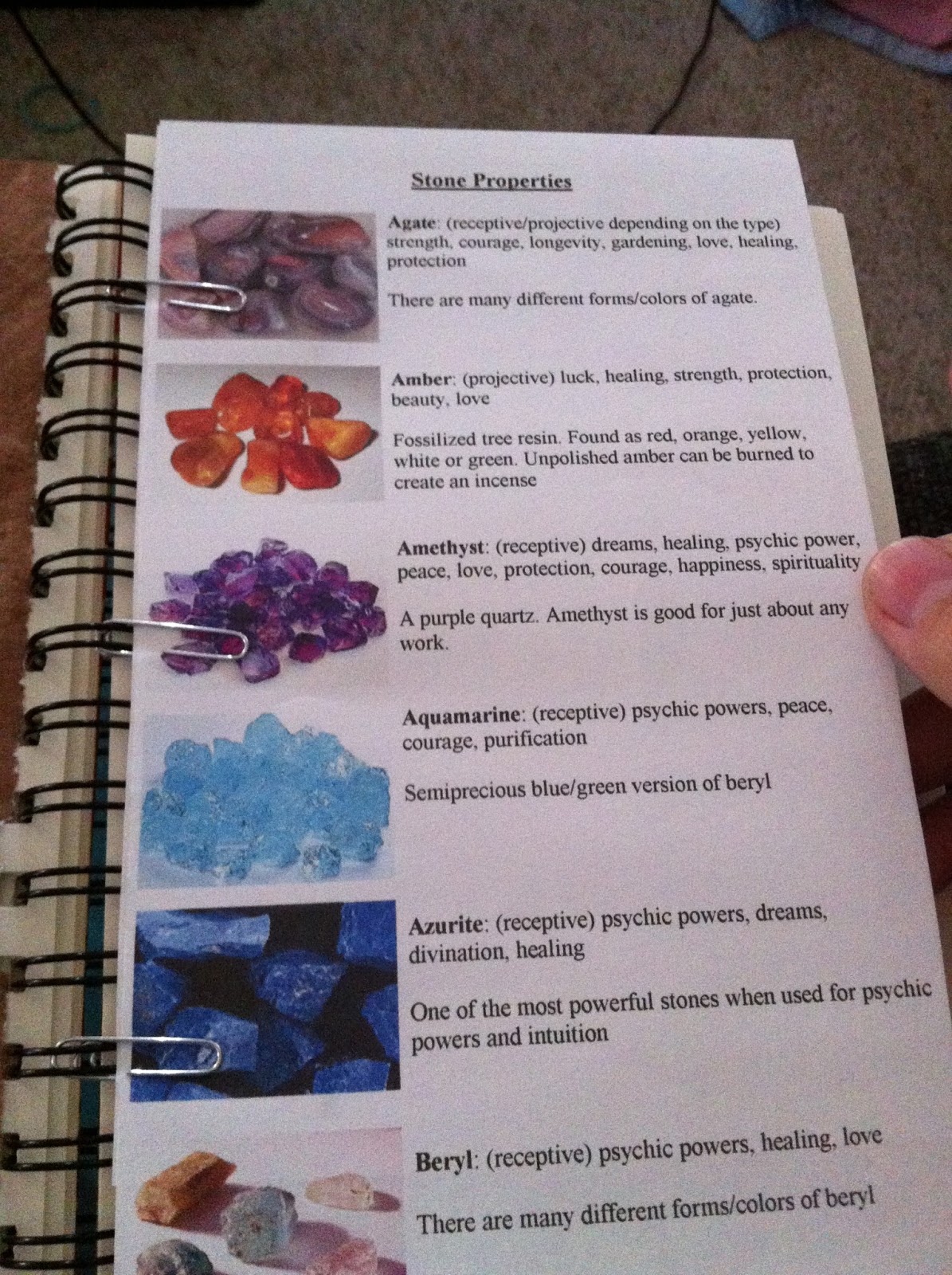 Ma'iingan's Crafts: Adding Pages to a Spiral Notebook