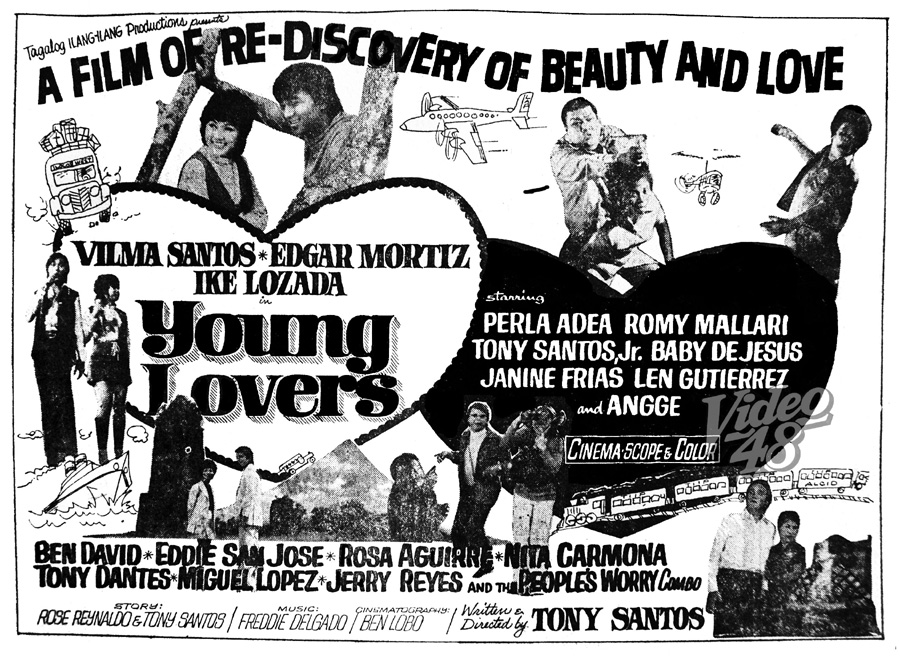 Video 48: THE SEVENTIES # 349: VILMA SANTOS, EDGAR MORTIZ, IKE LOZADA ...