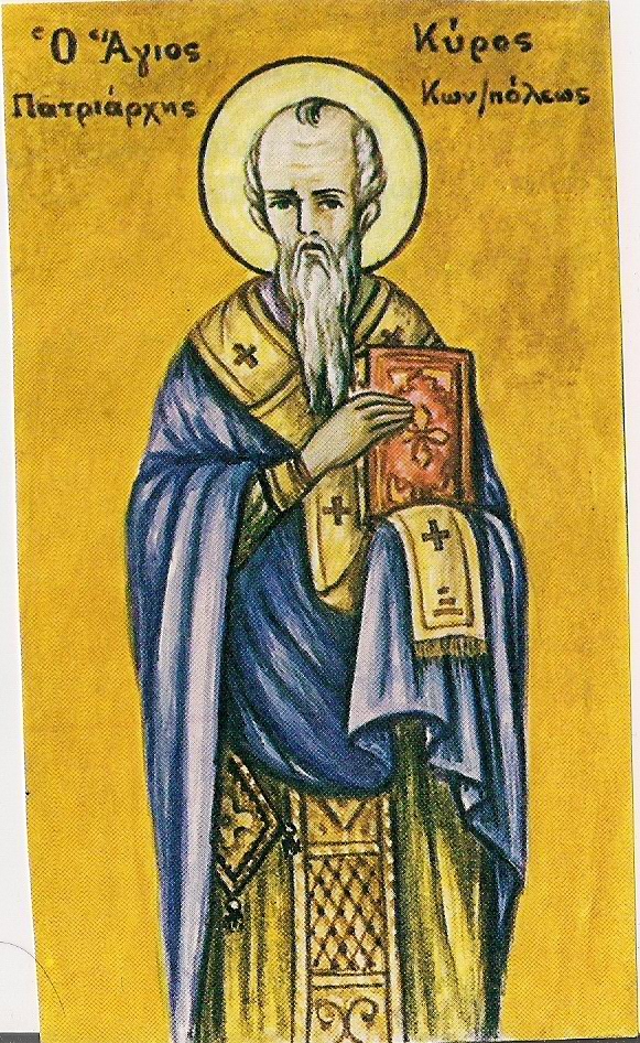 ORTHODOX CHRISTIANITY THEN AND NOW: Saint Kyros, Patriarch of ... ORTHODOX CHRISTIANITY THEN AND NOW: Saint Kyros, Patriarch of ...