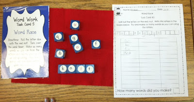 Simply Skilled in Second: Daily 5....Word Work!
